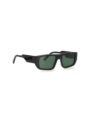 FACE.HIDE Broken Vision Square Frame Sunglasses