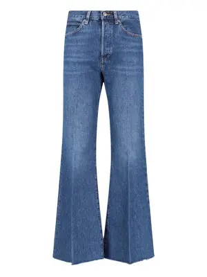 FRAME Flared Leg Jeans - Blue