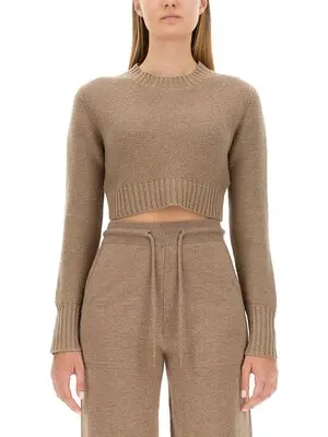Max Mara Cropped Cashmere Shirt