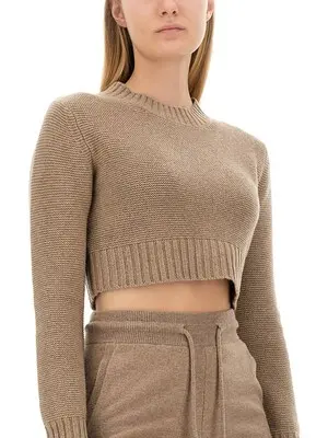 Max Mara Cropped Cashmere Shirt