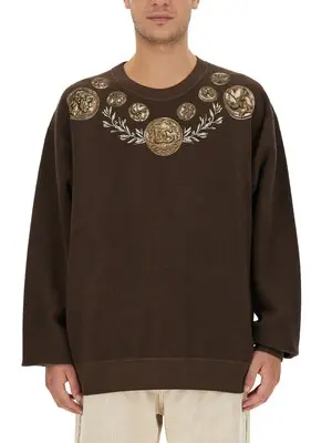 Dolce & Gabbana Coin Print Sweatshirt