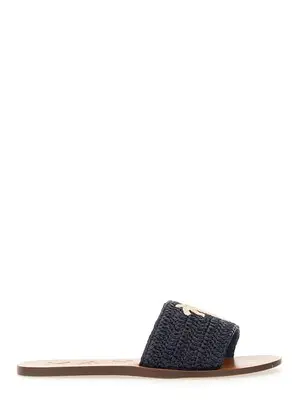 Manebi Raffia Sandals For Women