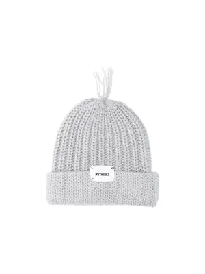 LOW CLASSIC Wool Blend Beanie - Gray
