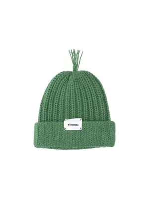 LOW CLASSIC Wool Blend Beanie - Green