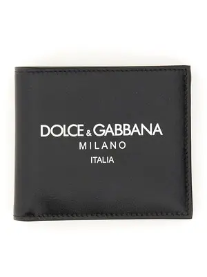 Dolce & Gabbana Bifold Wallet - Black