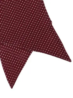 Destin Polka Dot Scarf - Red
