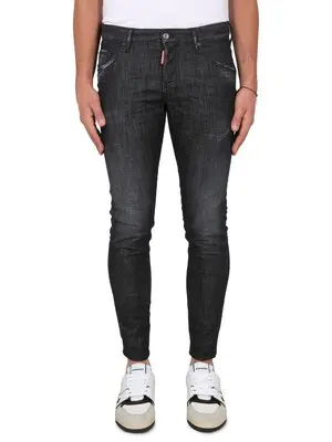 Dsquared2 Zip Up Jeans For Men