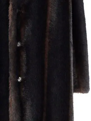 MAISON MARGIELA Faux Fur Coat