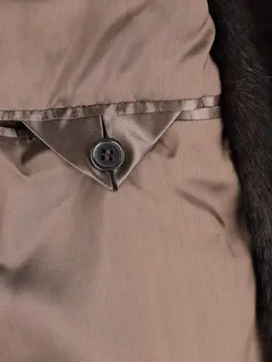 MAISON MARGIELA Faux Fur Coat