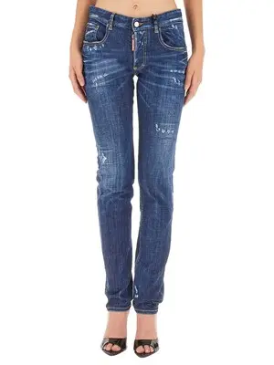 Dsquared2 Slim Leg Jeans For Women
