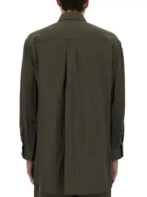 LEMAIRE Utility Overshirt - Military Green