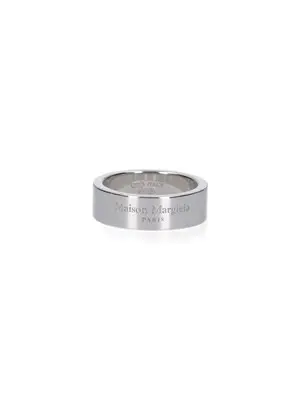 MAISON MARGIELA Logo Ring - Silver