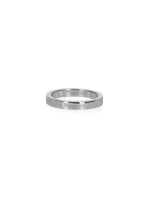 MAISON MARGIELA Logo Ring - Silver