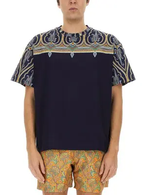 Etro Cotton T-shirt - Multicolour