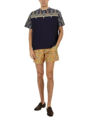 Etro Cotton T-shirt - Multicolour