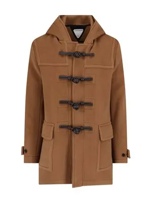 Bottega Veneta Wool Montgomery Coat