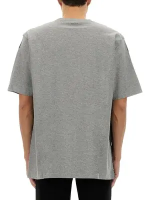 Alexander McQueen Skull Print T-shirt - Grey