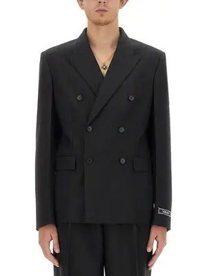 Versace Double-breasted Blazer
