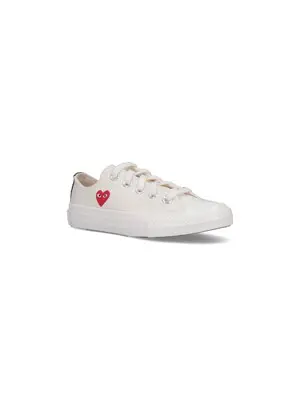 Play Comme Des Garcon Converse Chuck 70 Low Top Sneakers