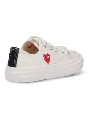 Play Comme Des Garcon Converse Chuck 70 Low Top Sneakers