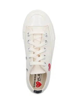 Play Comme Des Garcon Converse Chuck 70 Low Top Sneakers
