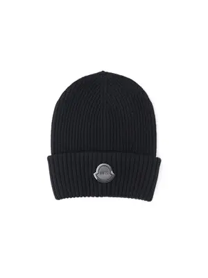 Moncler X Ee72 Edward Enninful Logo Cap - Black