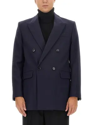 Ami Double-breasted Virgin Wool Jacket