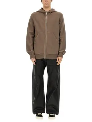 Rick Owens Cuffed Sweatshirts Hoodies For Men