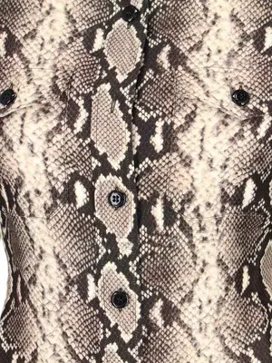 DURAN LANTINK Python Print Shirt - Multi