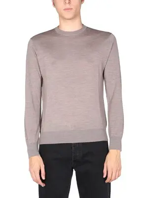 BALLANTYNE Crew Neck Sweater - Dove