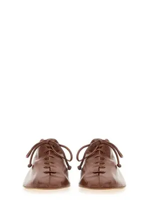 Hereu Plegada Lace-up Flats