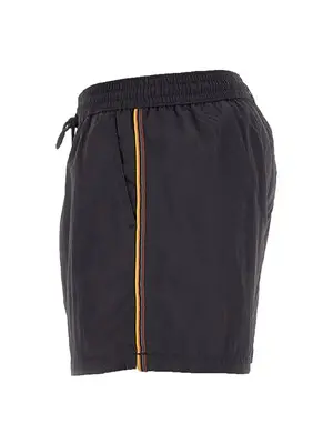 Paul Smith Boxer Swimsuit - Black