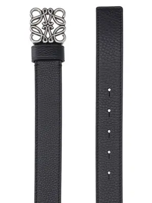 Loewe Anagram Belt - Black