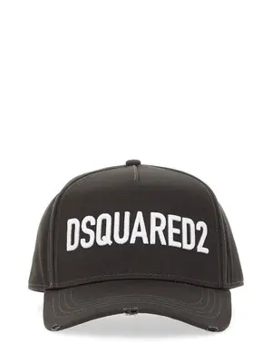 Dsquared2 Baseball Cap With Logo - Black
