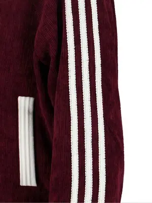 Adidas Velour Track Jacket - Red