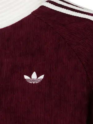 Adidas Velour Track Jacket - Red