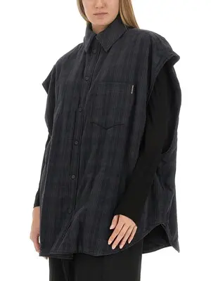 Balenciaga Detachable Shoulder Shirt
