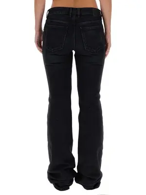 Off-White Wide Leg Jeans - Black