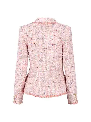 Balmain Textured Tweed Jacket - Multi