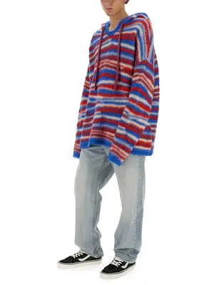 ERL Hooded Shirt - Multicolour