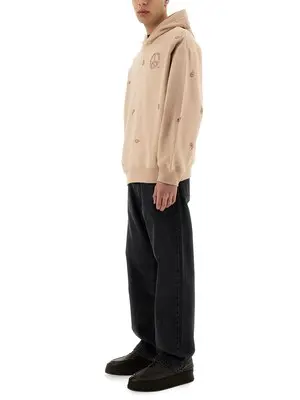 Emporio Armani Embroidered Cotton Sweatshirt