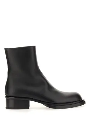 Alexander Mcqueen Zip Up Boots For Men