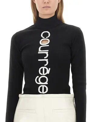COURREGES Logo Jersey