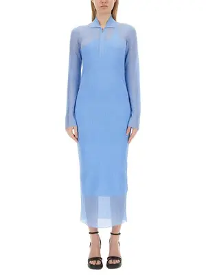 Fendi Round Neck Dresses