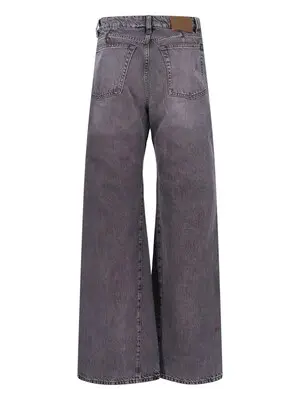 Our Legacy Treble Cut Wide Leg Jeans - Gray