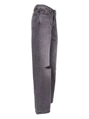 Our Legacy Treble Cut Wide Leg Jeans - Gray