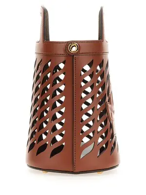 Etro Coffer Bag With Logo - Buff