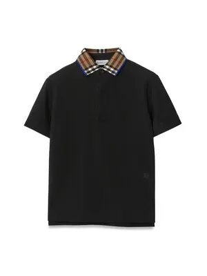 Burberry Check Collared Shirt