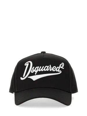 Dsquared2 Baseball Cap With Logo - Black