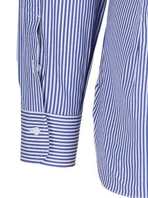 BARBA NAPOLI I' Striped Shirt - Blue